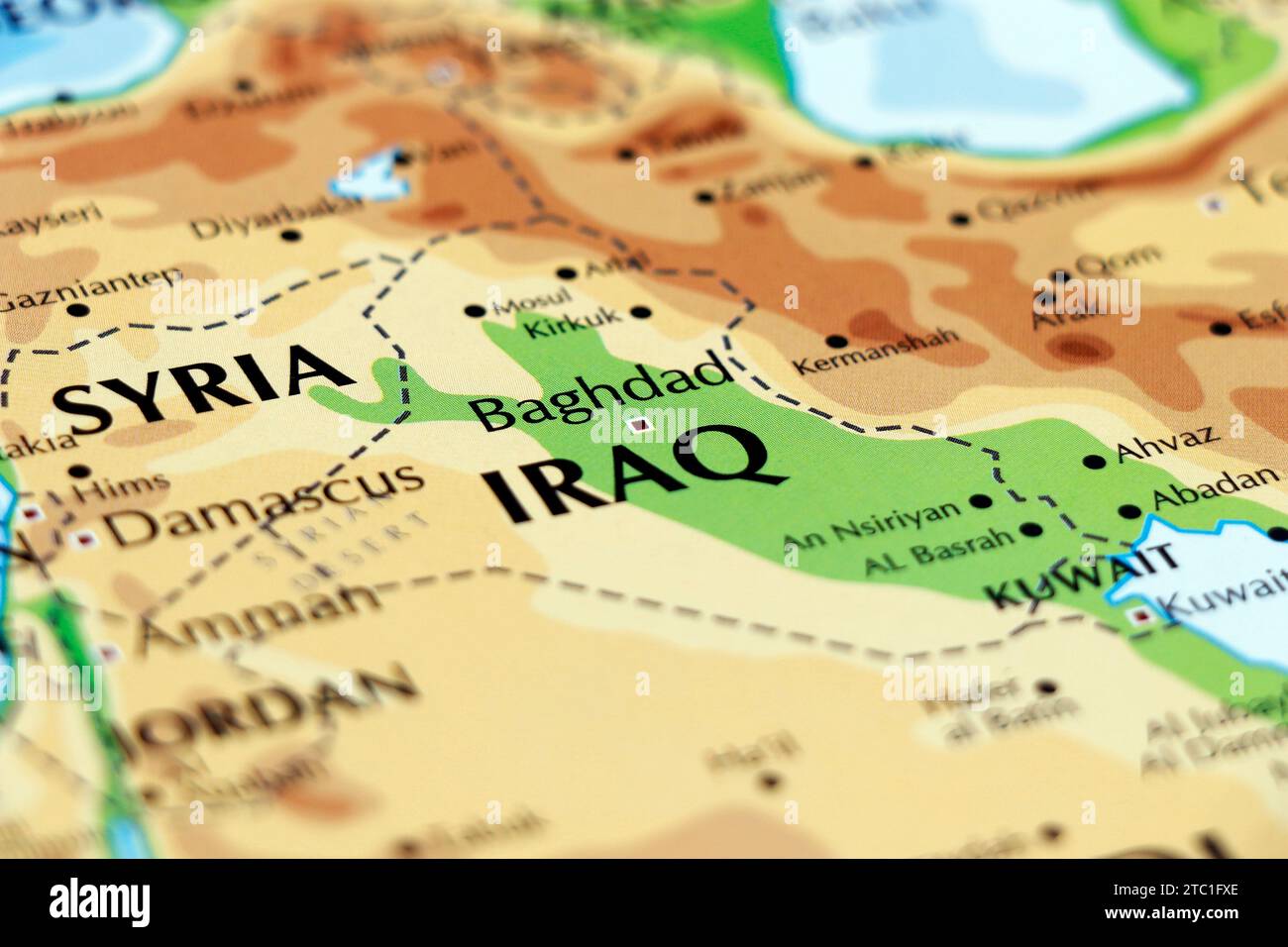 Old arabic turkey map hi-res stock photography and images - Alamy