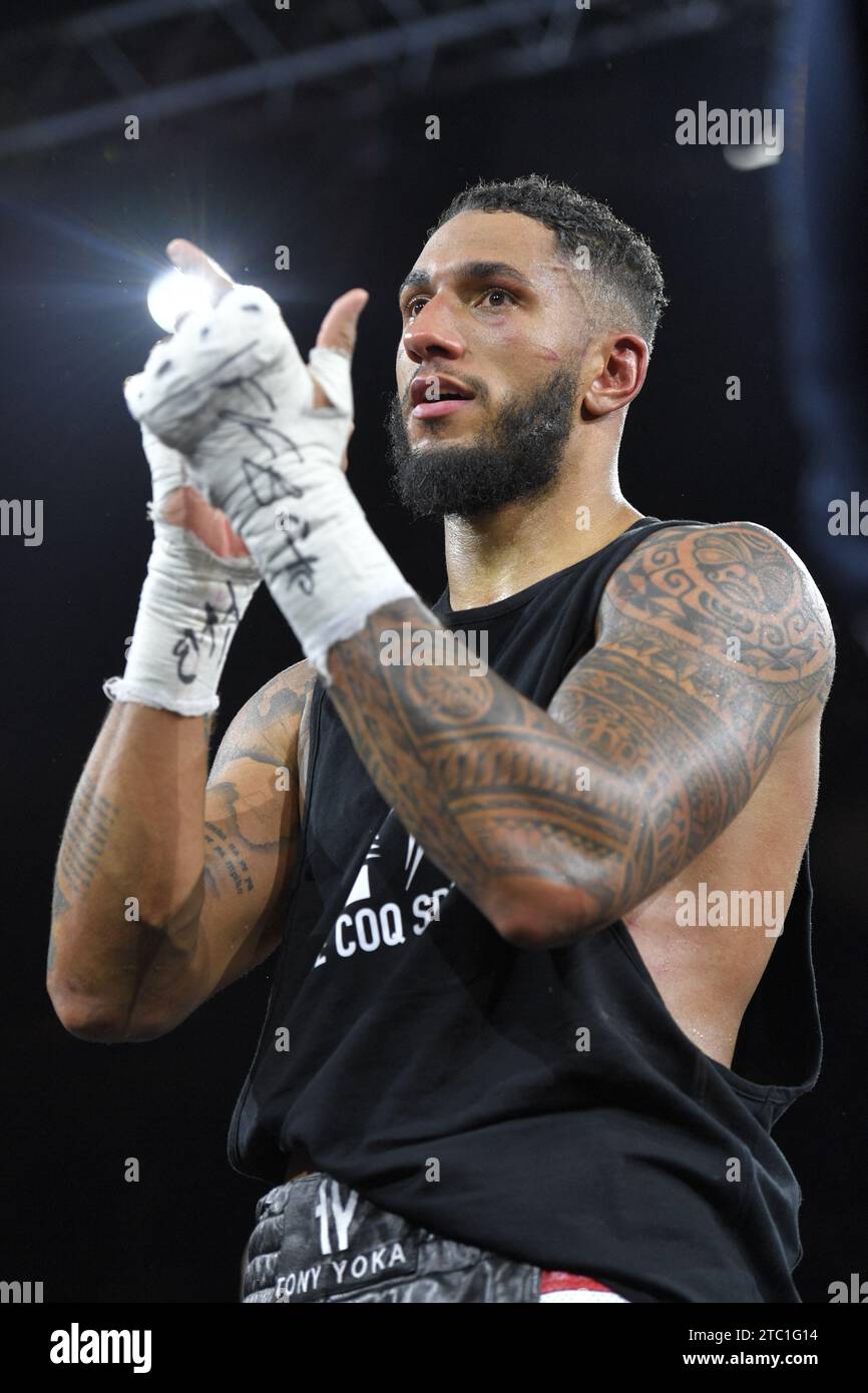 Paris, France. 09th Dec, 2023. Tony Yoka during the International ...