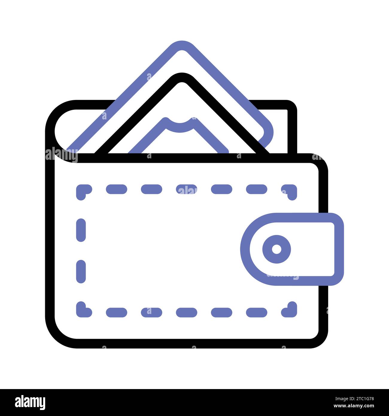 Pocketbook vector vectors Stock Vector Images - Alamy