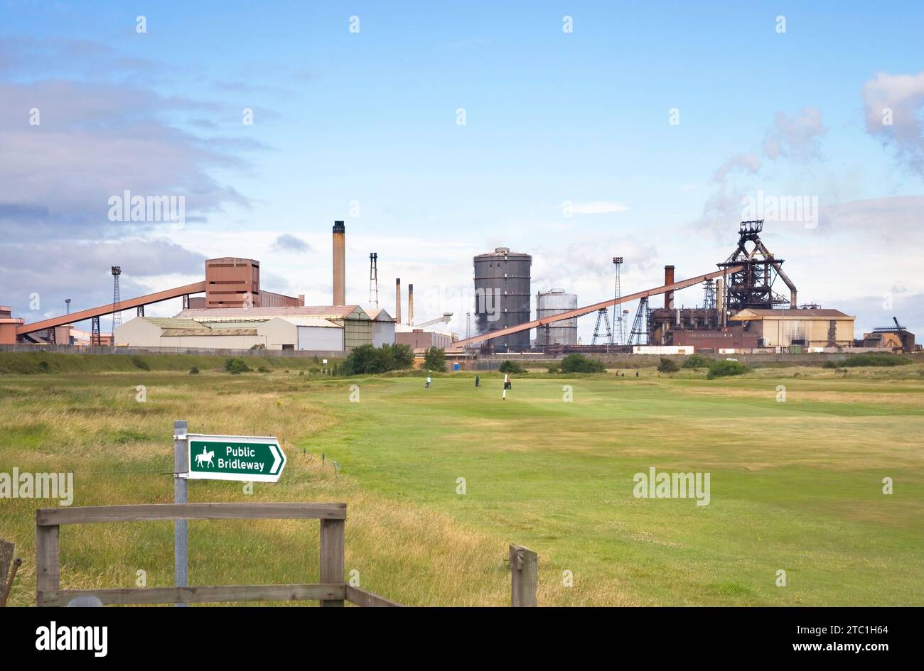 the old corus steel works at redcar before it was demolished in 2015 in ...
