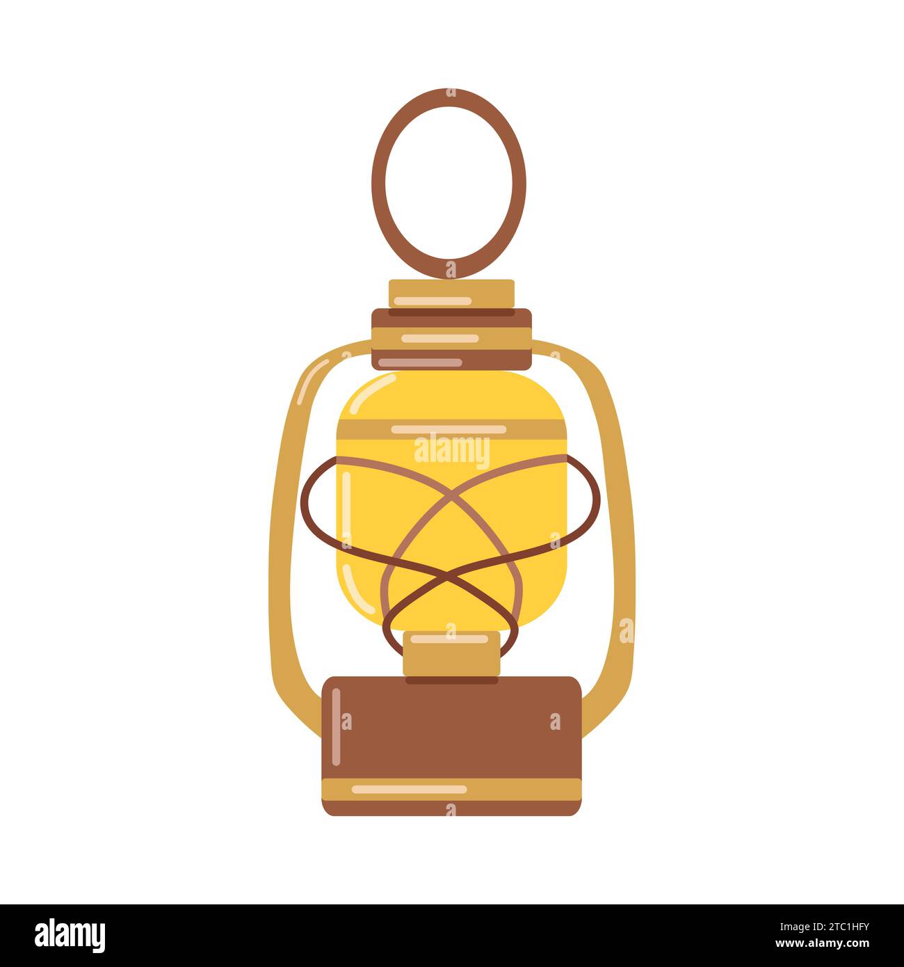 Vintage portable lantern is a beautiful hand lamp. Interior decoration ...