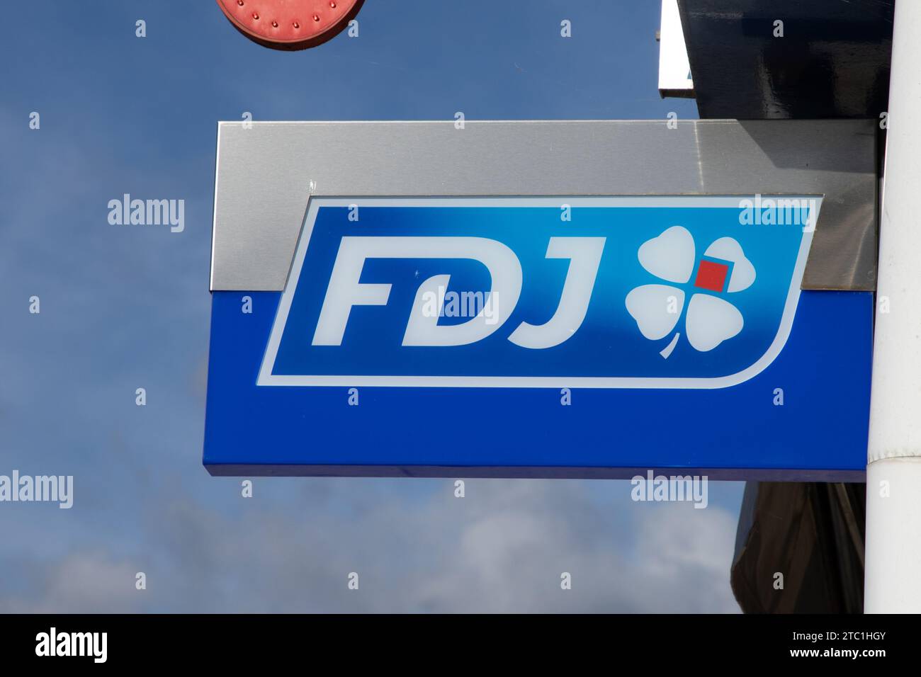 Bordeaux , France - 11 29 2023 : fdj logo sign and brand text shop ...