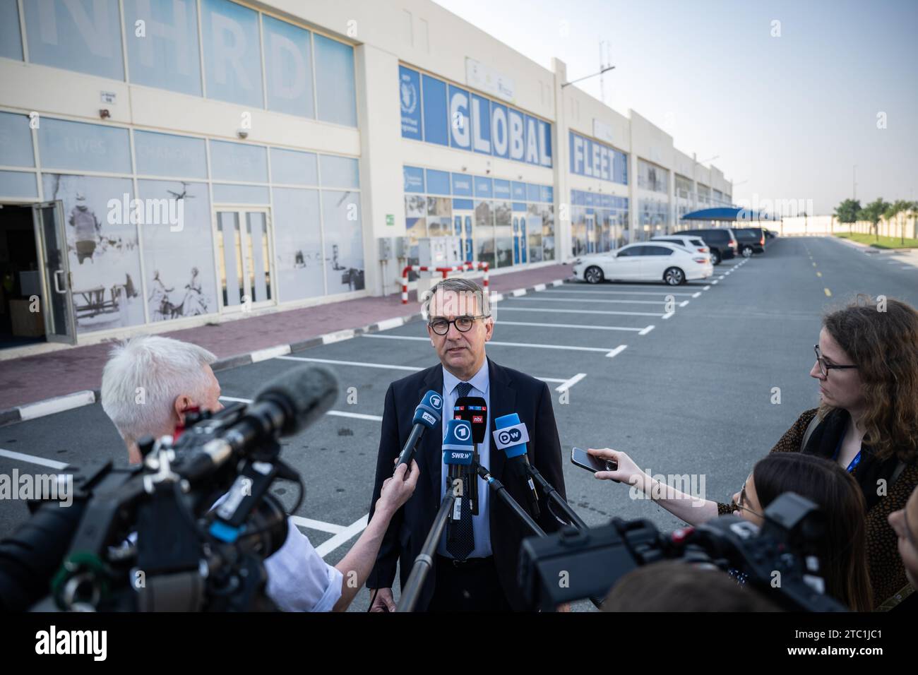 Dubai, United Arab Emirates. 10th Dec, 2023. Martin Frick, Director of ...