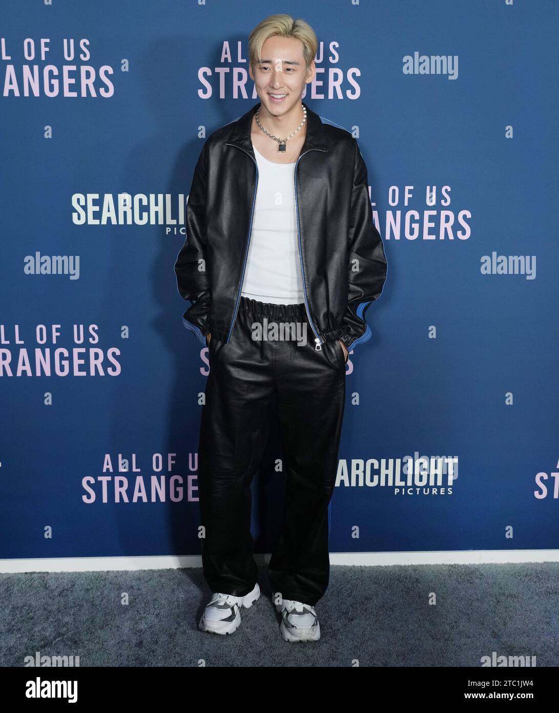 Los Angeles, USA. 09th Dec, 2023. Kevin Woo at the Searchlight Pictures ...