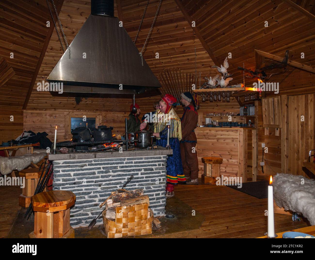 Sami in traditional costume lapland hi-res stock photography and images ...