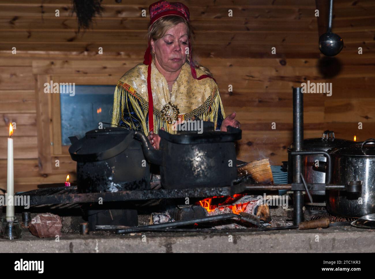 Sami woman traditional dress hi-res stock photography and images - Alamy