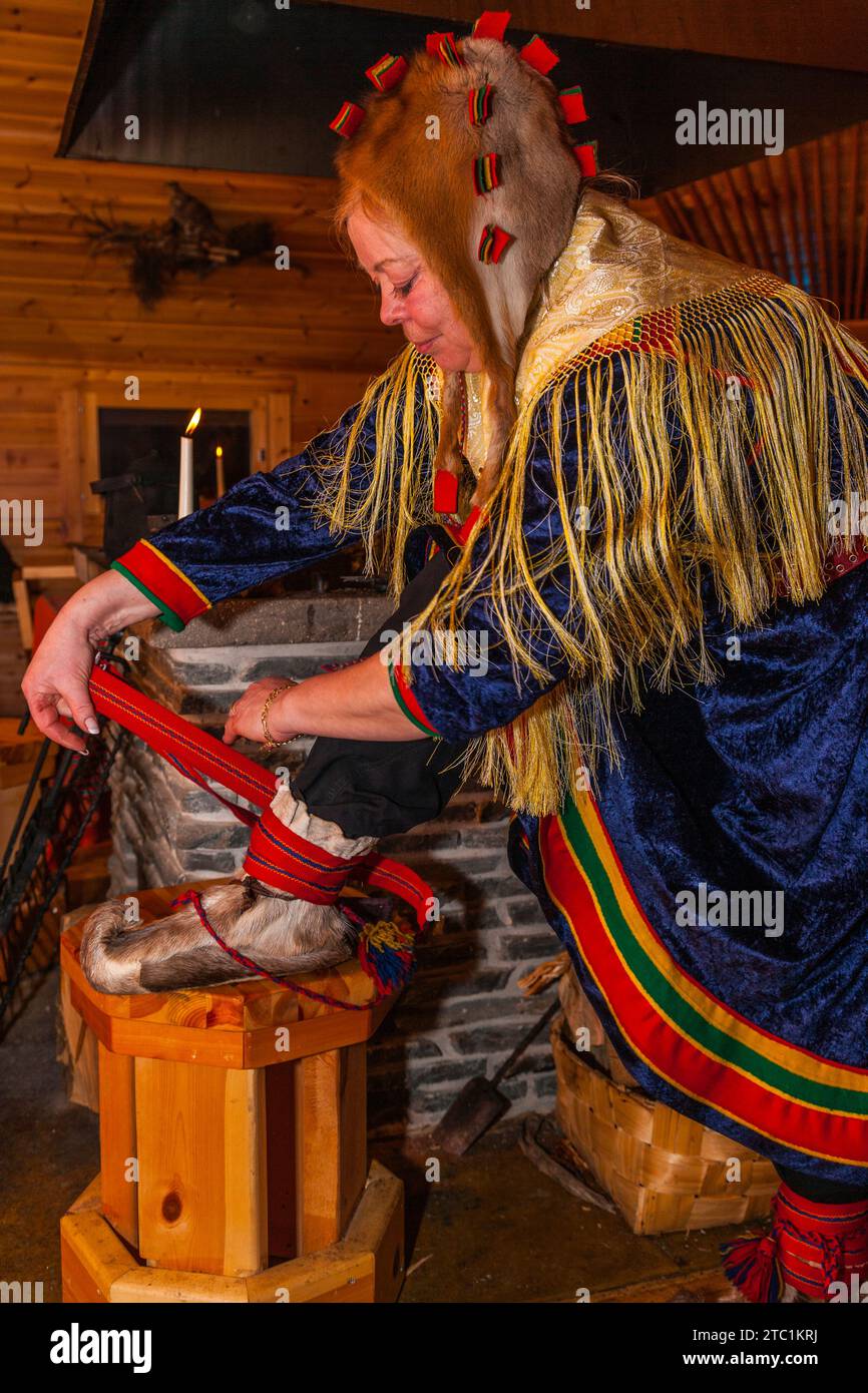 Sami woman hi-res stock photography and images - Alamy