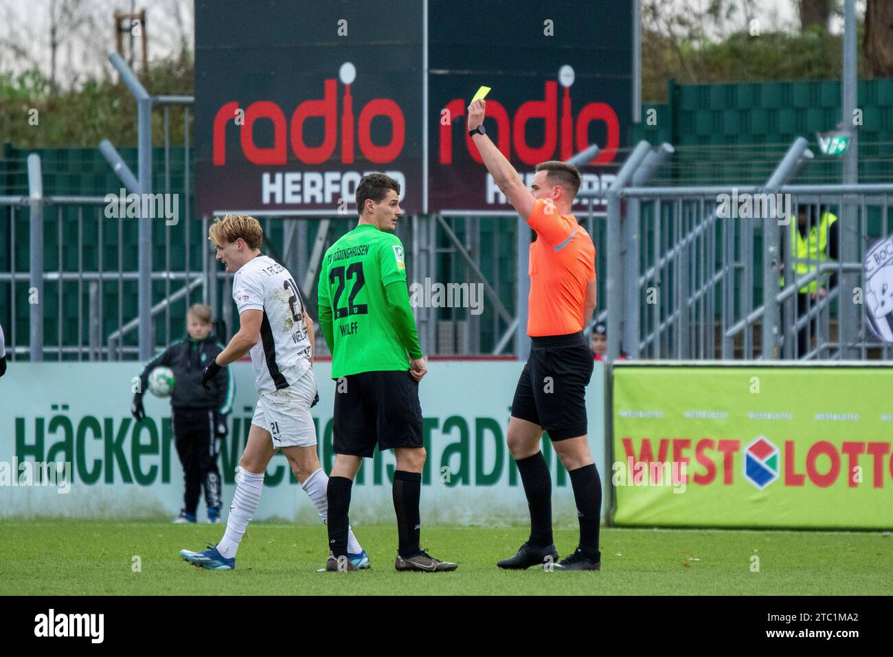 Rödinghausen, Deutschland 09. Dezember 2023: Regionalliga West - 2023/ ...