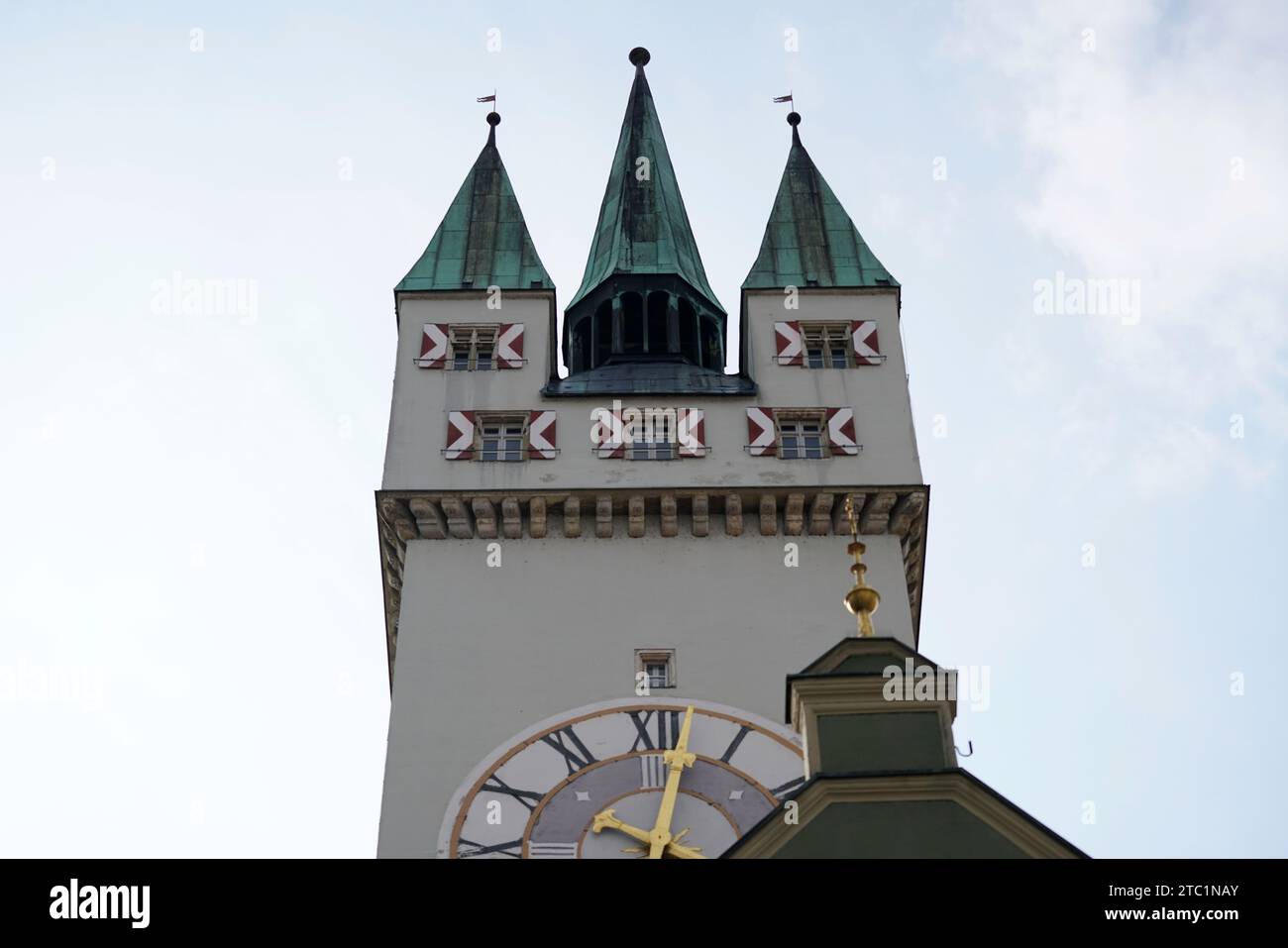 Straubing is a Lower Bavarian town with a well-preserved old town with ...