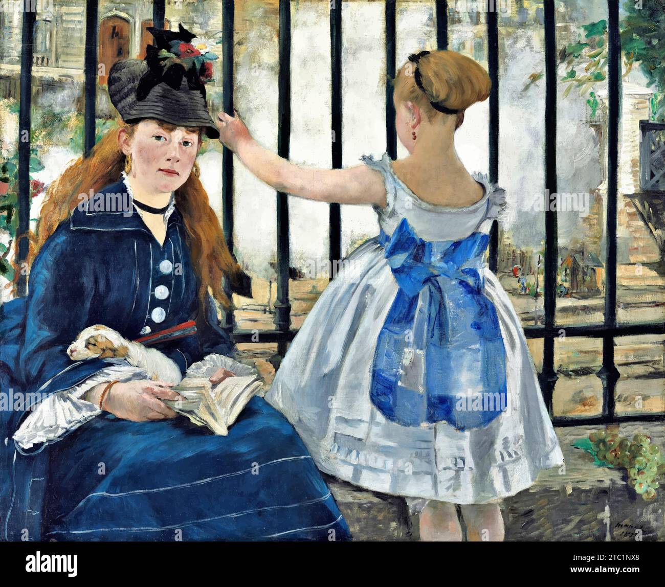 Impressionism painting manet hi-res stock photography and images - Alamy