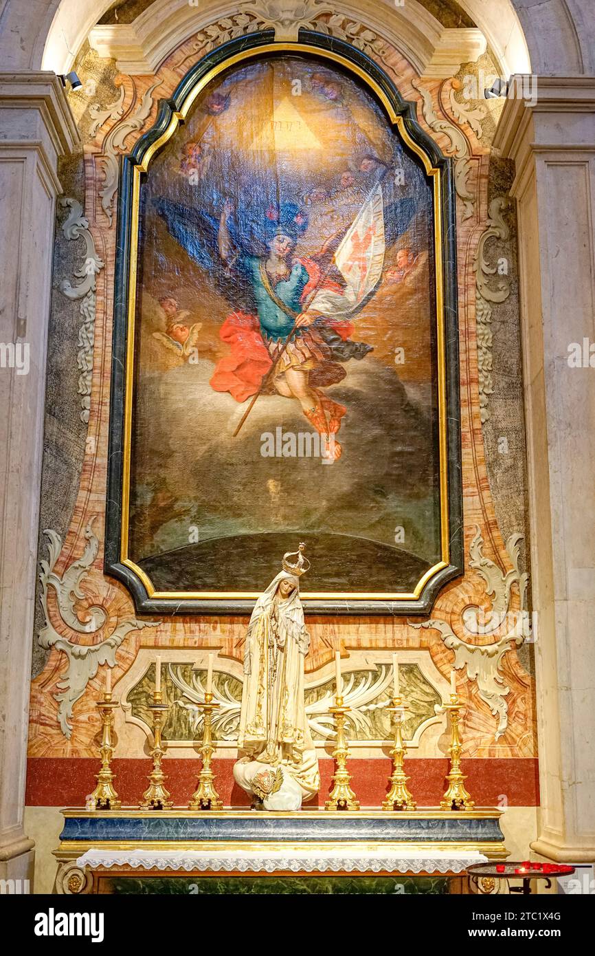 Religious figure, `Our Lady of Piety` at church of Nossa Senhora da ...