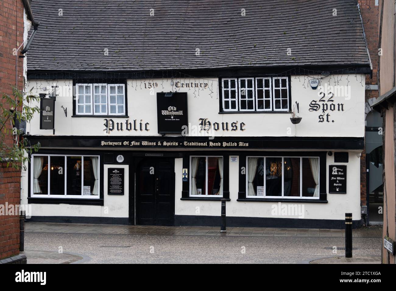 The Old Windmill pub, Spon Street, Coventry, West Midlands, England, UK ...