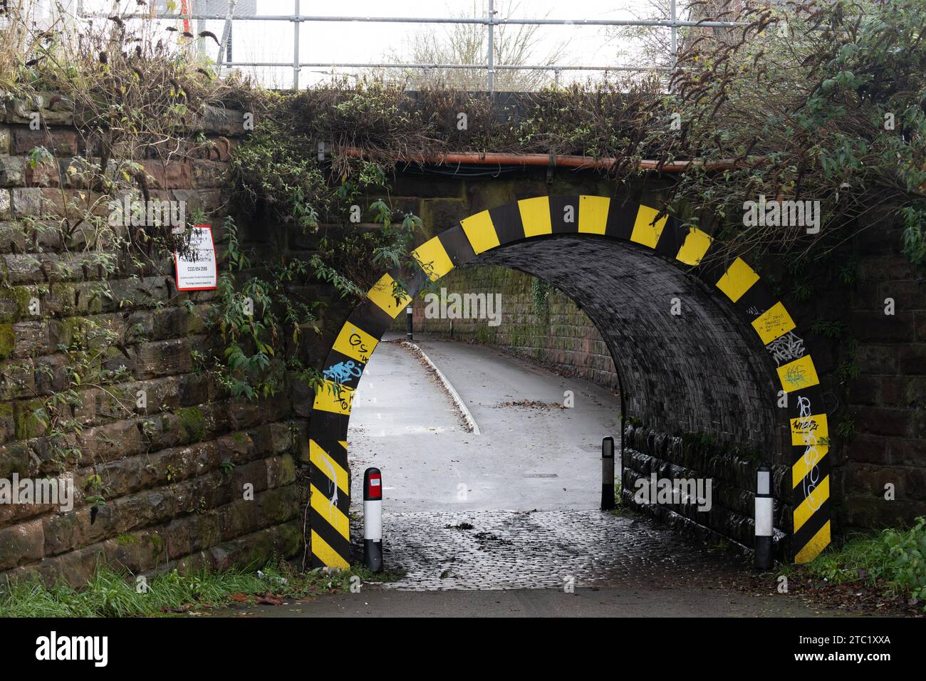Coundon Road level crossing pedestrian underpass, Coventry, West ...