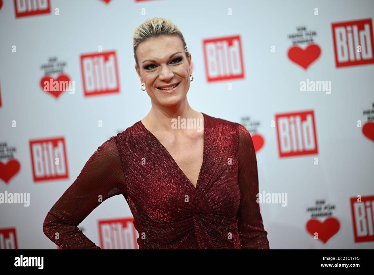 Berlin, Germany. 09th Dec, 2023. Maria Höfl-Riesch, former skier ...