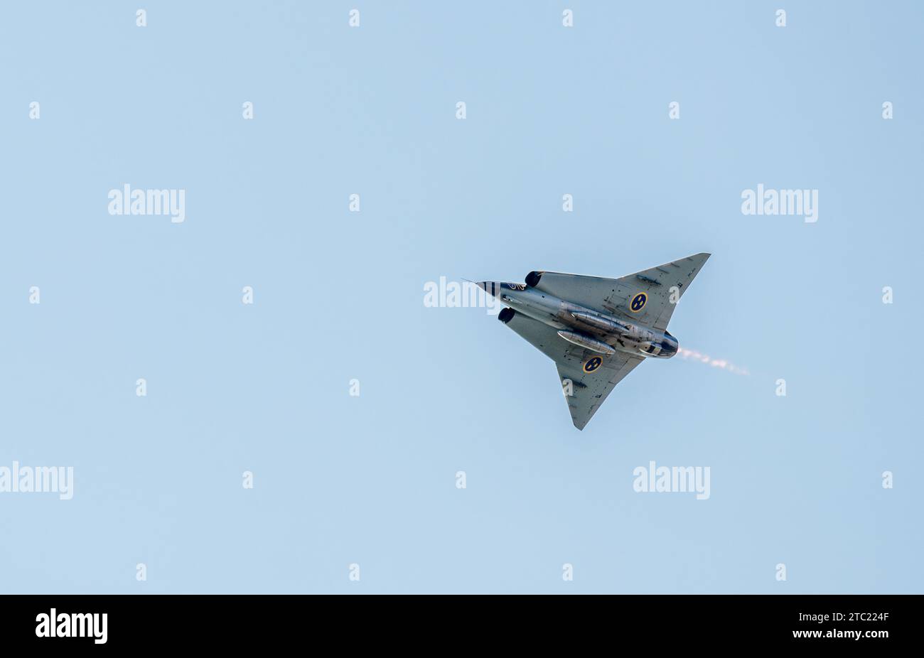 Saab 35 Draken, Swedish Air Force, Historic Flight, Jersey ...