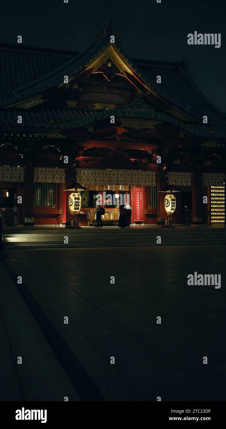 Nopeople's mystical japanese temple night escapade amidst tokyo's ...