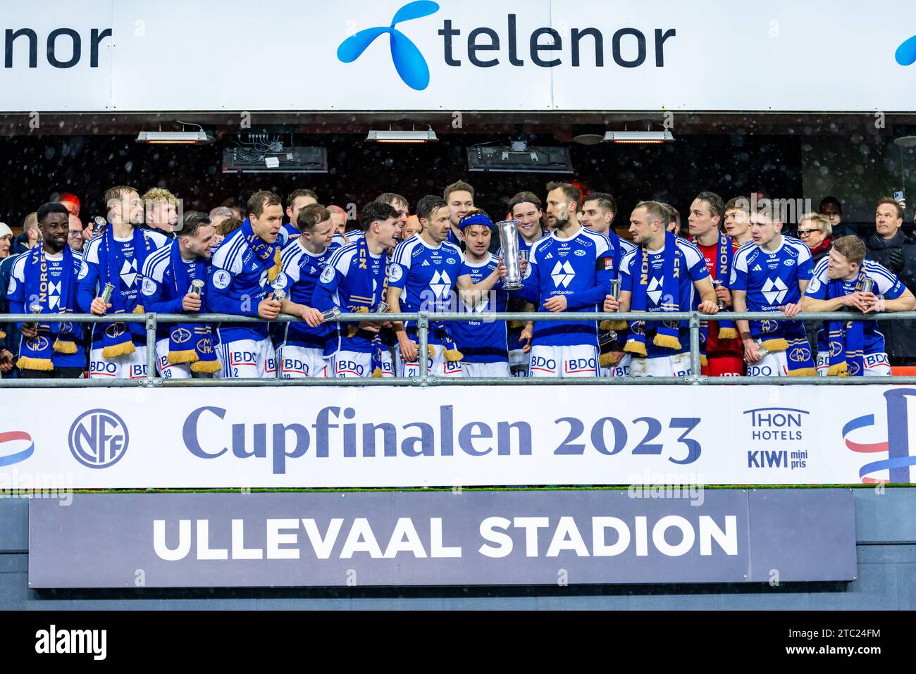 Oslo, Norway. 09th Dec, 2023. Captain Magnus Wolff Eikrem and the ...