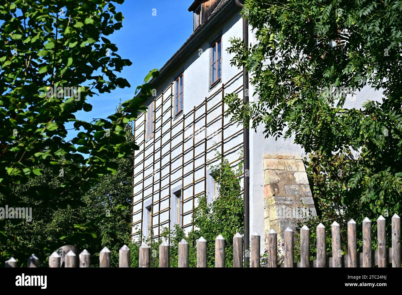 Goethe-Schiller monument in front of the German National Theater on ...