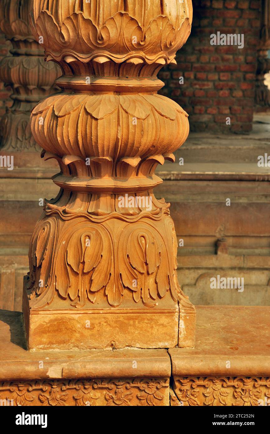 Partial view of Jal Mahal, Deeg Palace complex, Rajasthan, India Stock ...