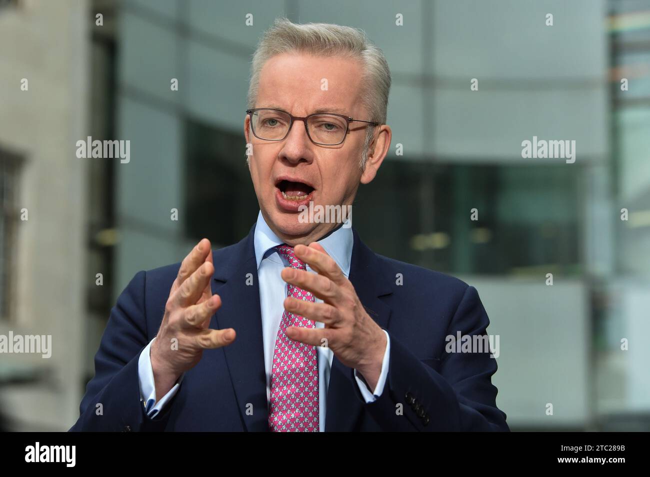 London, England, UK. 10th Dec, 2023. Secretary of State for Levelling ...