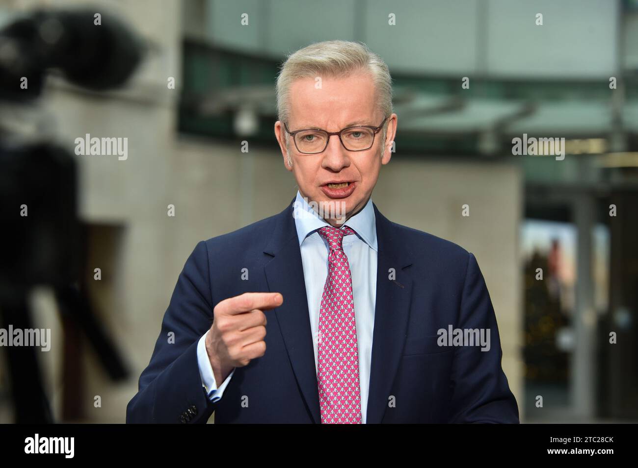 London, England, UK. 10th Dec, 2023. Secretary of State for Levelling ...