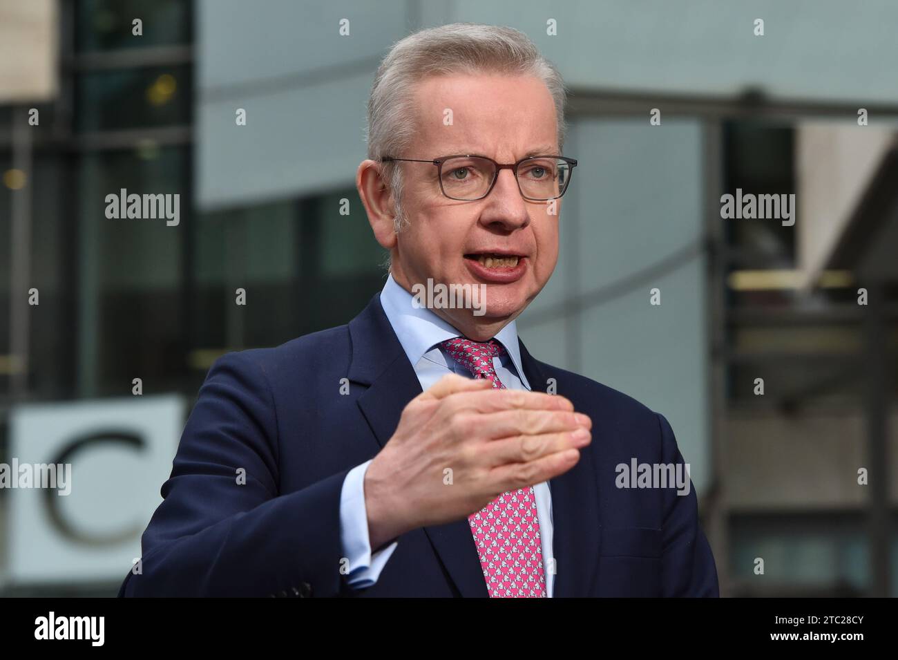 London, England, UK. 10th Dec, 2023. Secretary of State for Levelling ...