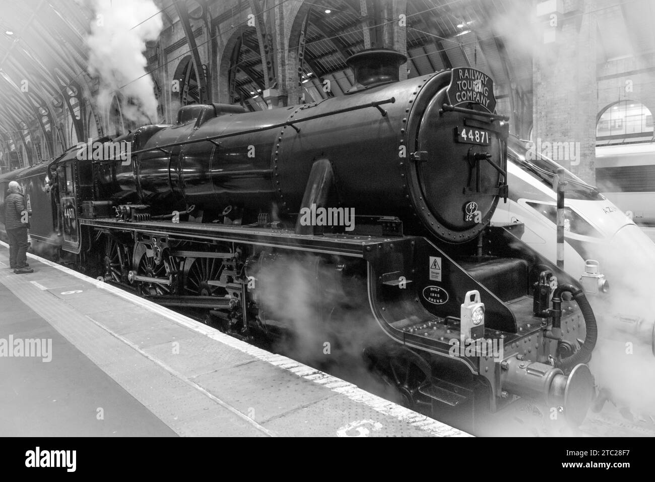 The Railway Touring Company 'Lincoln Christmas Express. Pulled by Black ...
