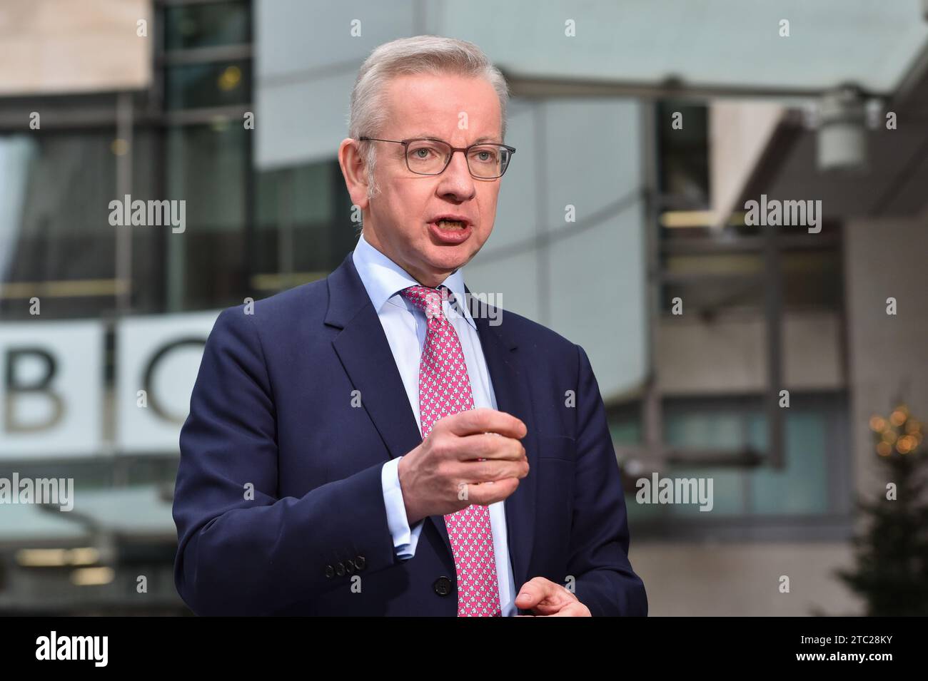 London, England, UK. 10th Dec, 2023. Secretary of State for Levelling ...