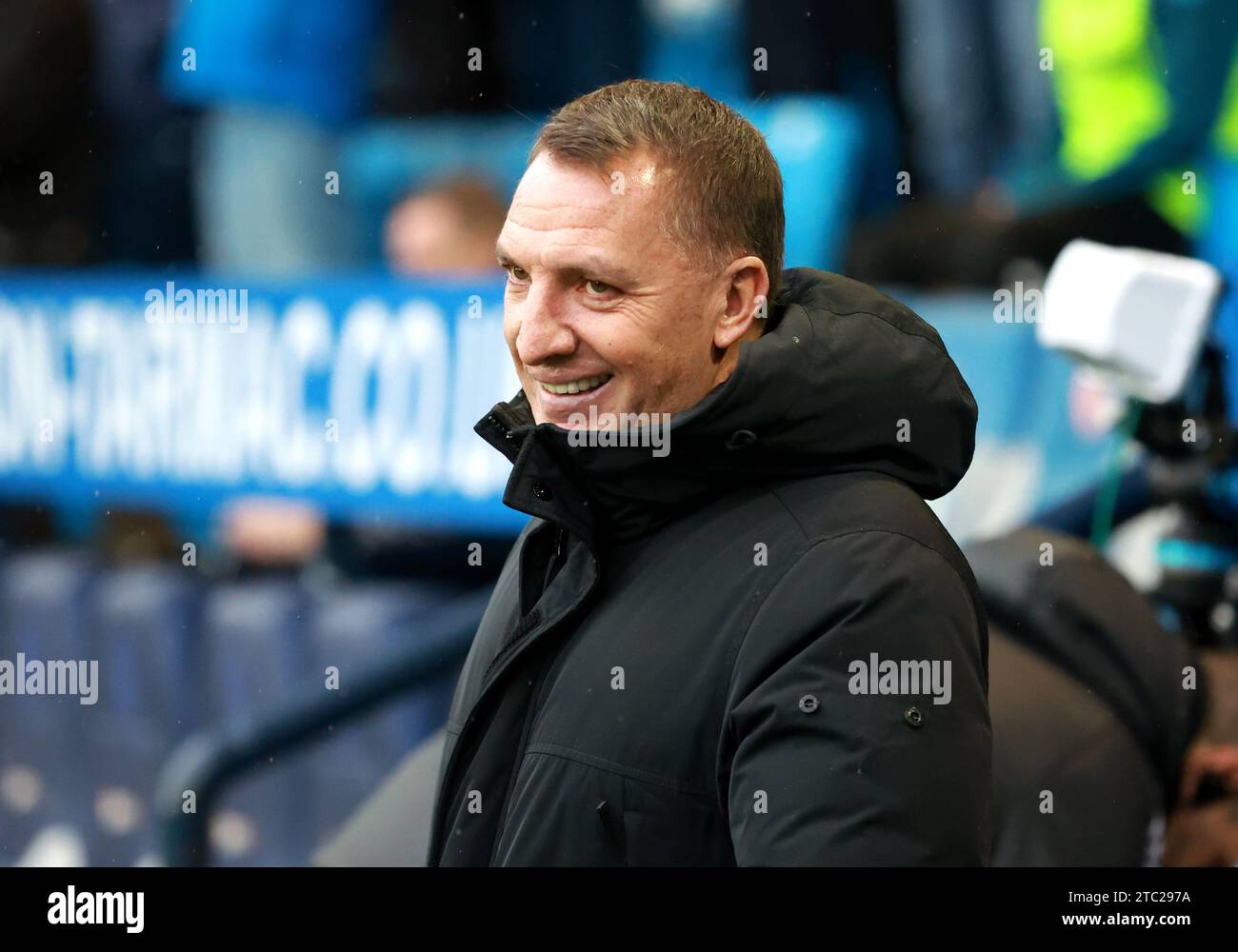 Celtic manager Brendan Rodgers prior to the cinch Premiership match at ...