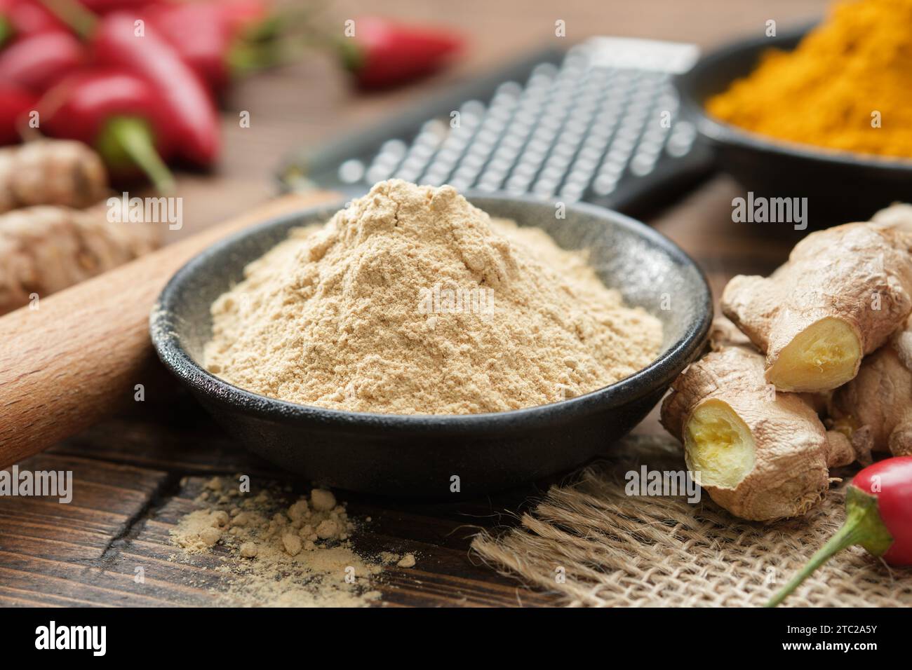 Hot spicy roots hi-res stock photography and images - Alamy