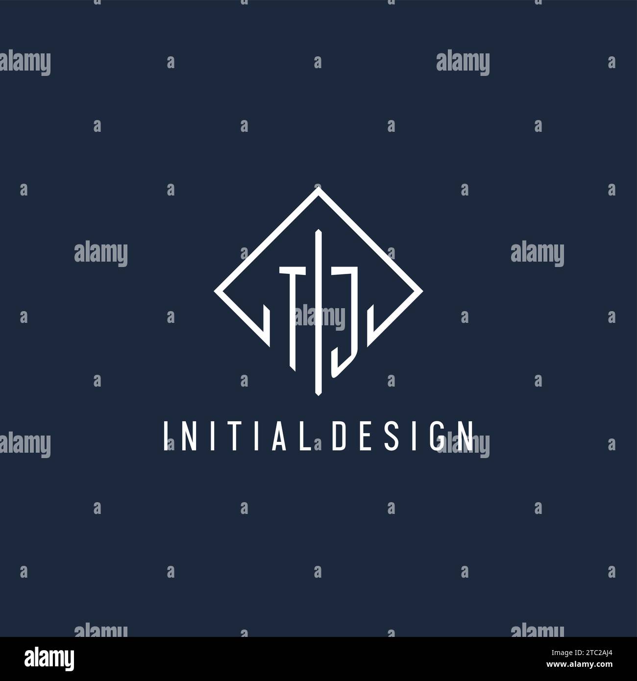 Tj clean logo Stock Vector Images - Alamy