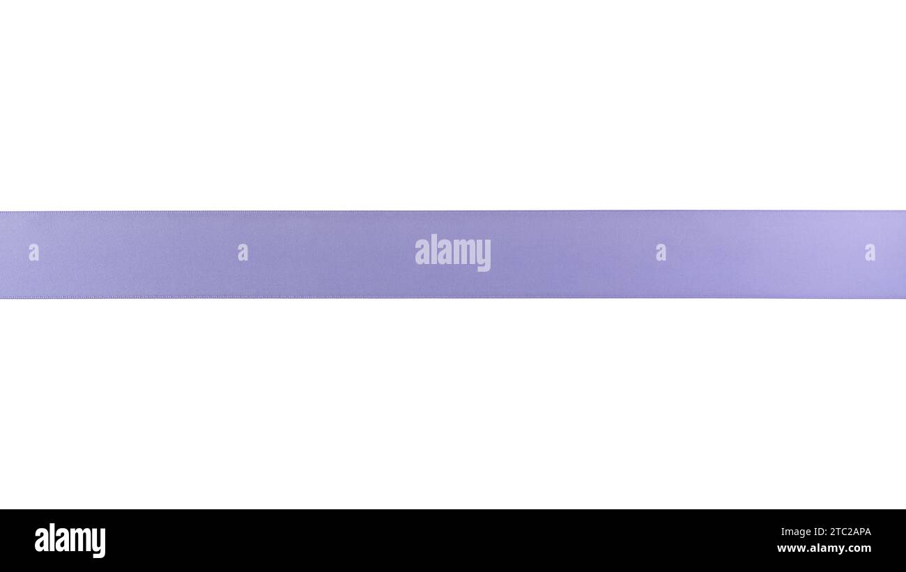 violet ribbon line isolated on white background, template Stock Photo ...