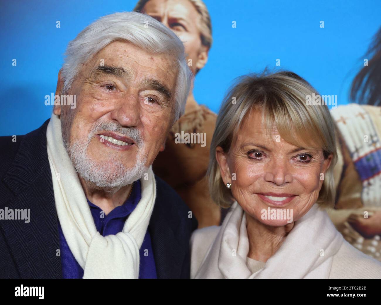 Munich, Germany. 10th Dec, 2023. The actors, Uschi Glas (l) and Mario ...