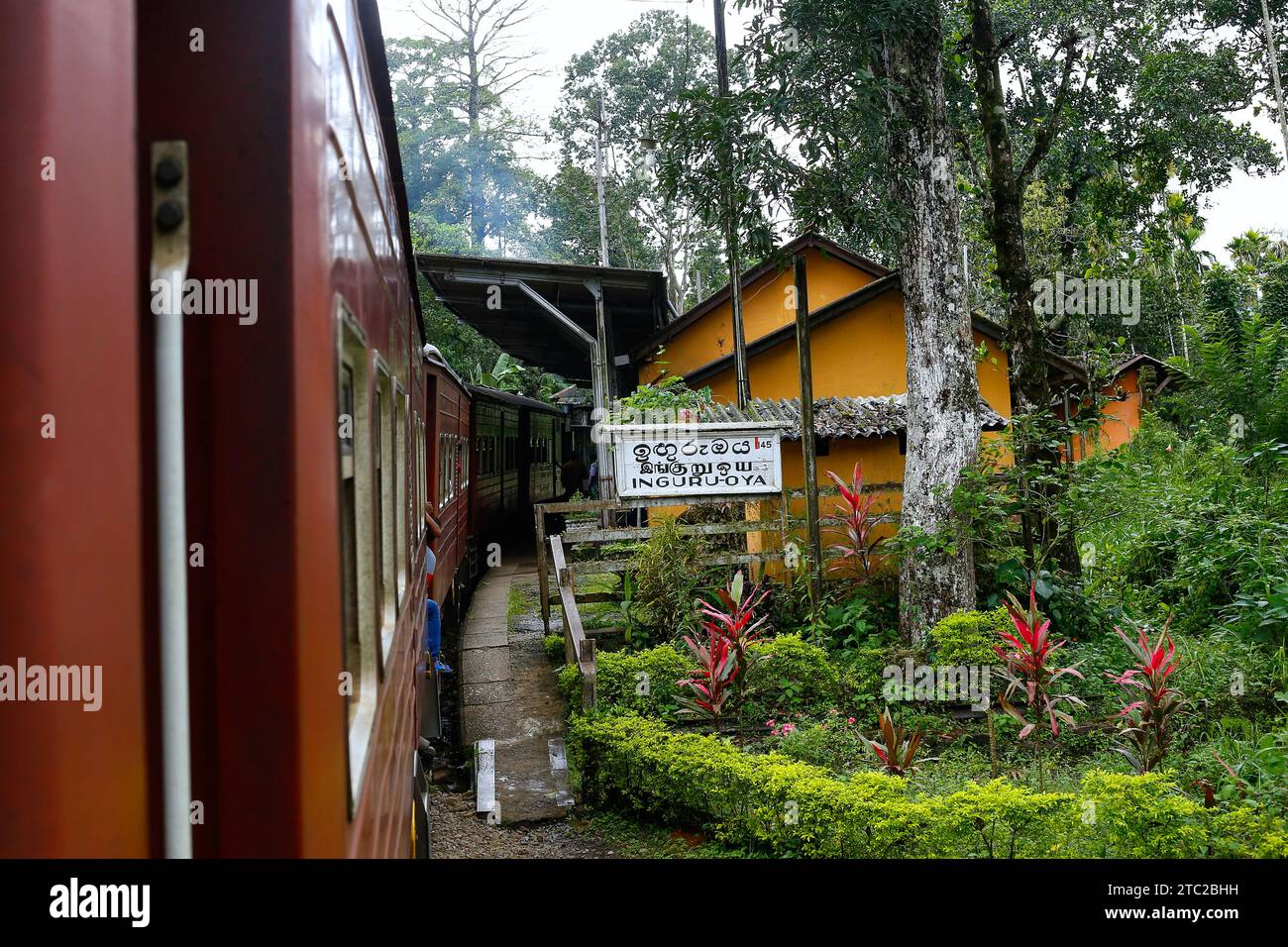 Sri Lanka's Colombo Fort main train station to Badulla station travels ...