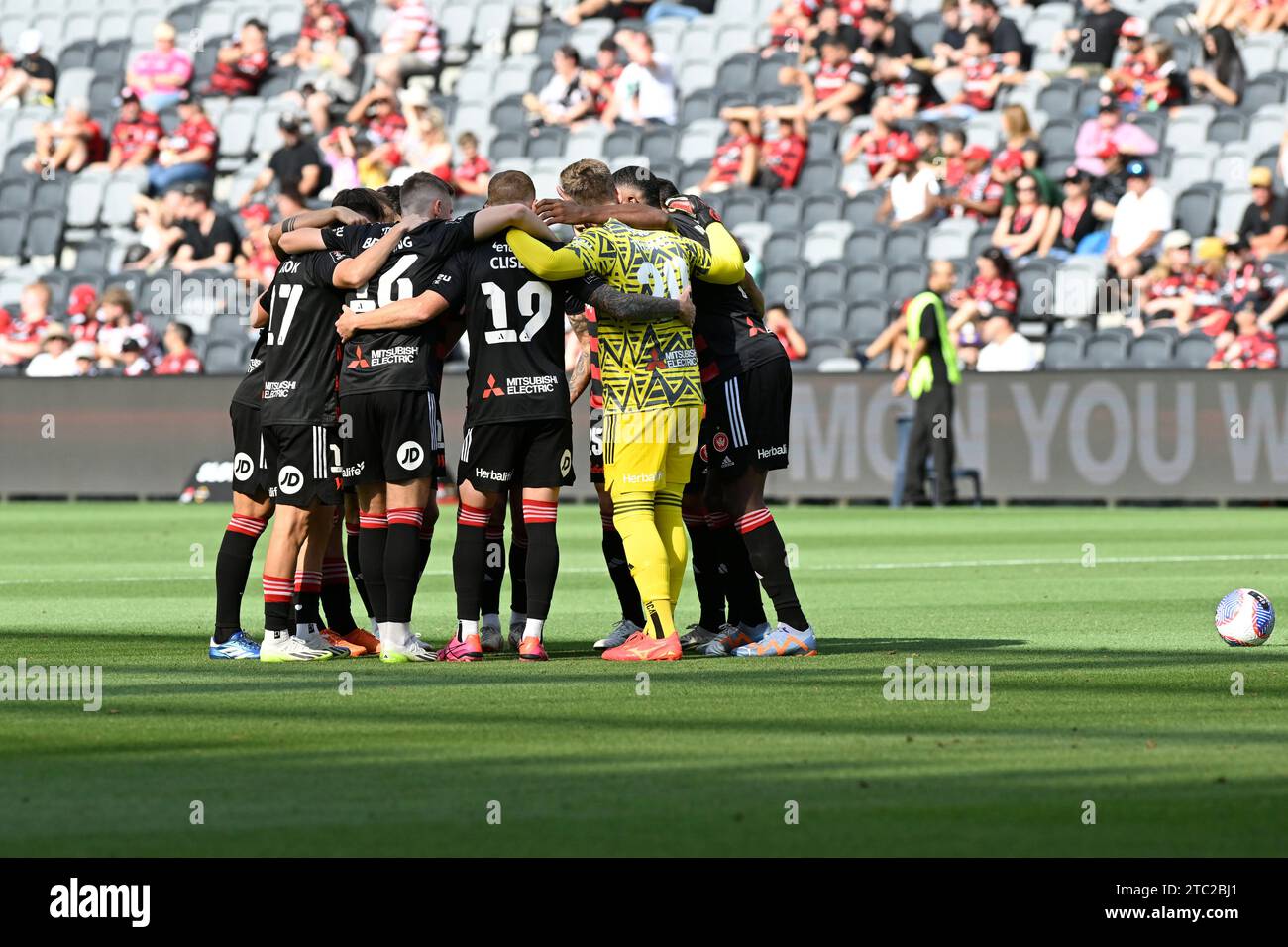 10th December 2023; CommBank Stadium, Sydney, NSW, Australia: A-League ...