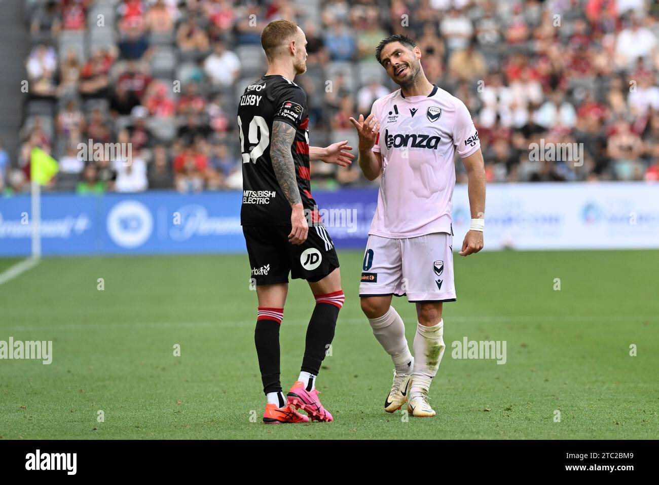 10th December 2023; CommBank Stadium, Sydney, NSW, Australia: A-League ...