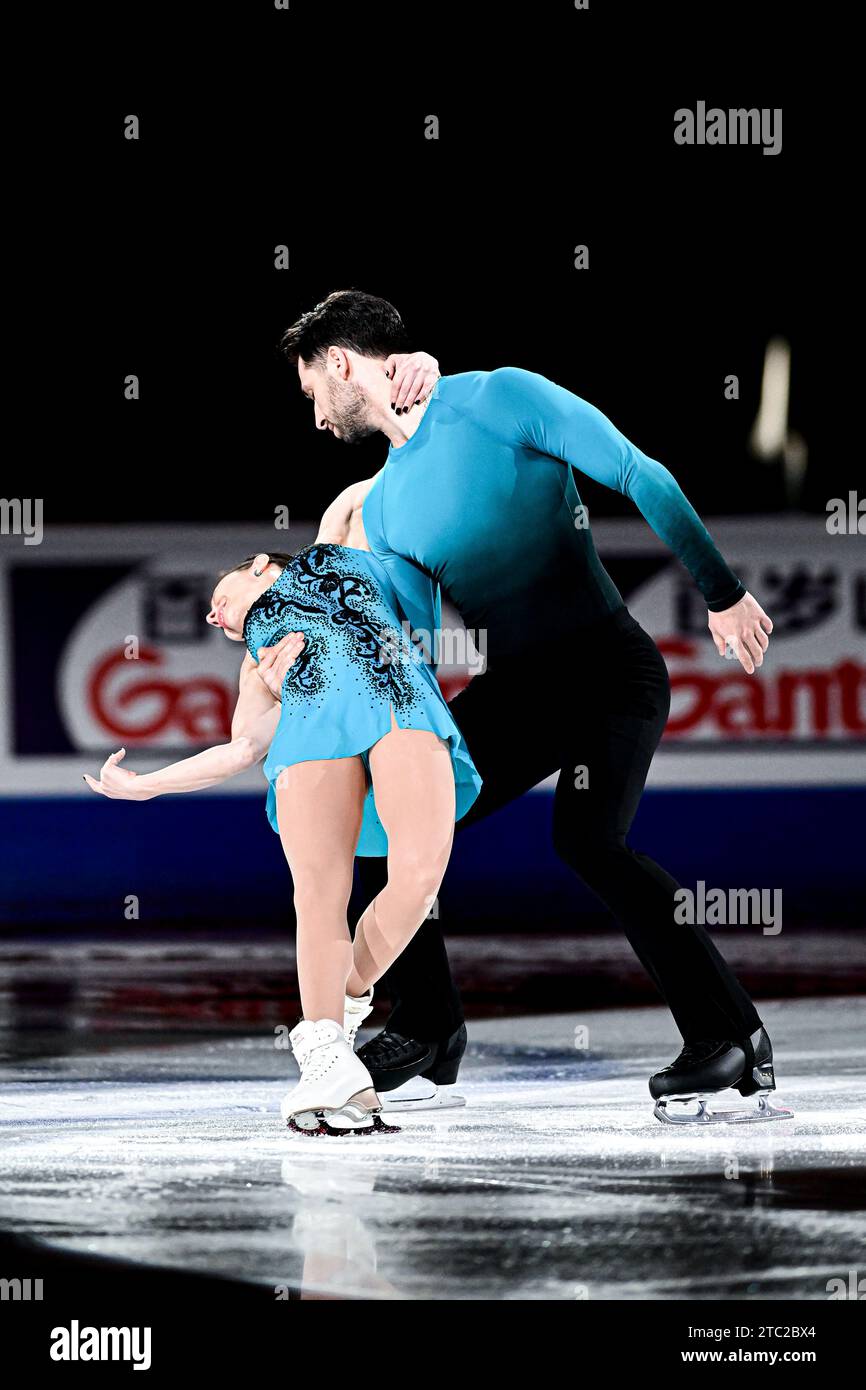 Deanna STELLATO-DUDEK & Maxime DESCHAMPS (CAN), during the Exhibition ...