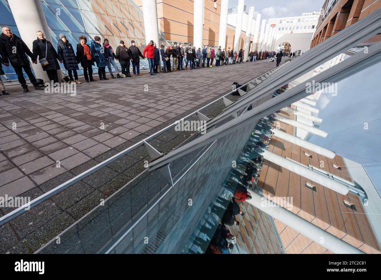 Nuremberg, Germany. 10th Dec, 2023. As part of an action to mark the ...