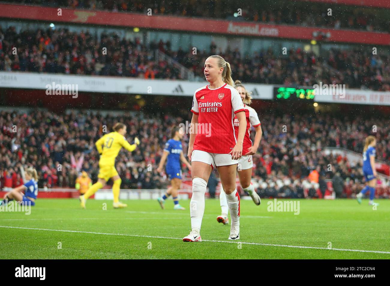 10th December 2023; Emirates Stadium, London, England; Womens Super ...