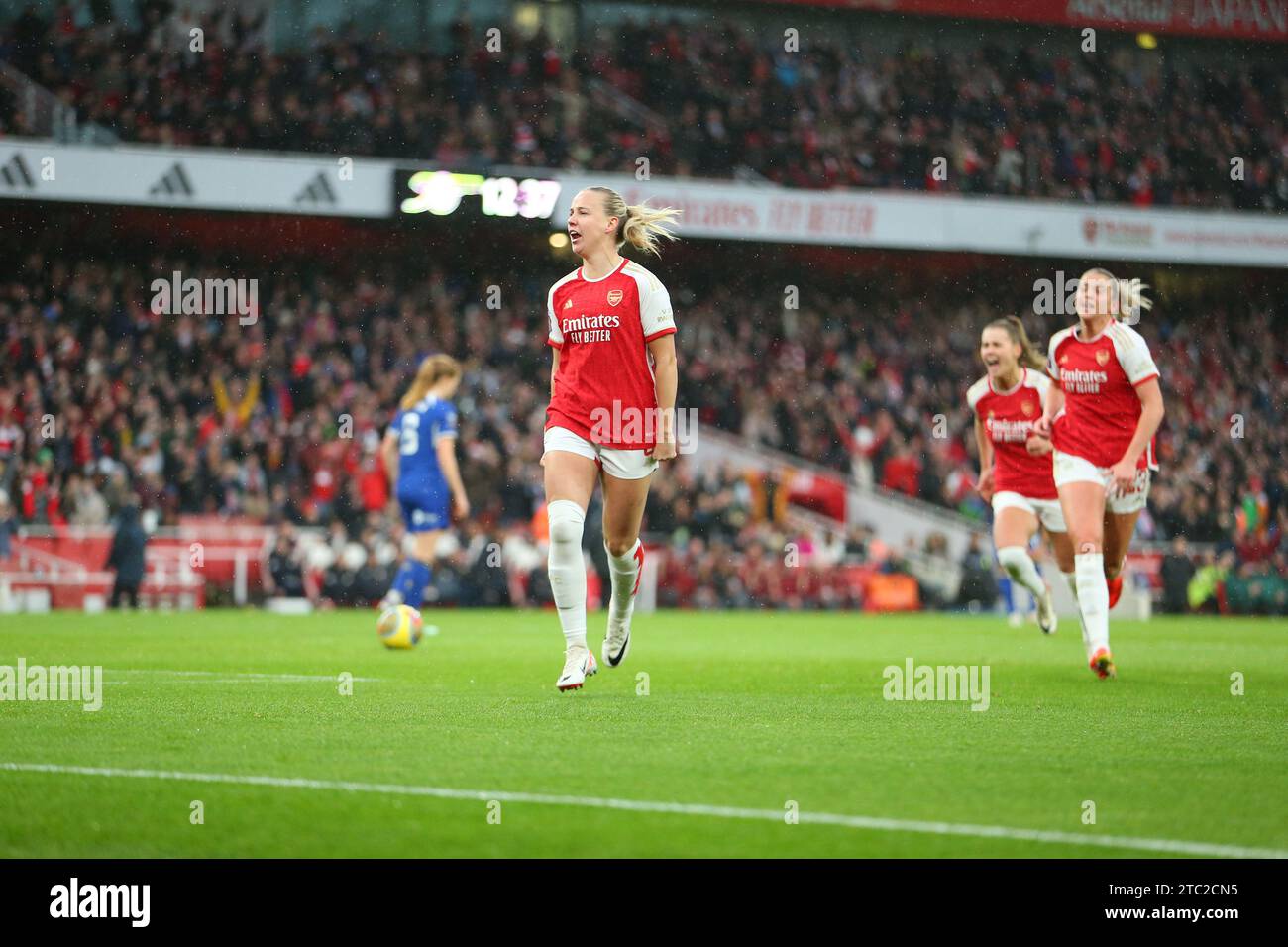 10th December 2023; Emirates Stadium, London, England; Womens Super ...