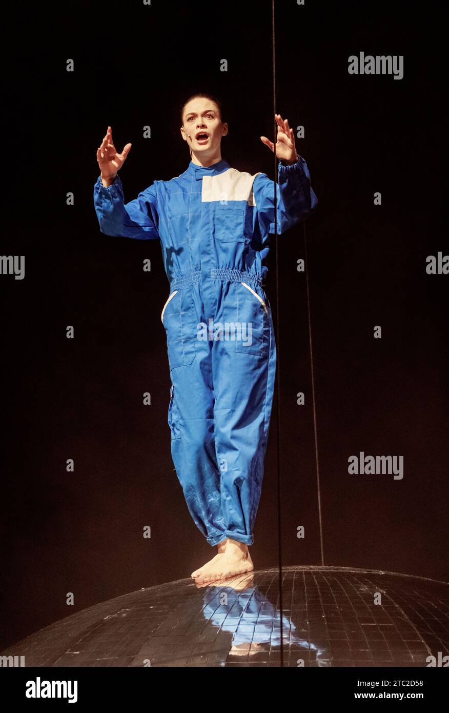 Hamburg, Germany. 10th Dec, 2023. The actress Pauline Rénevier plays ...