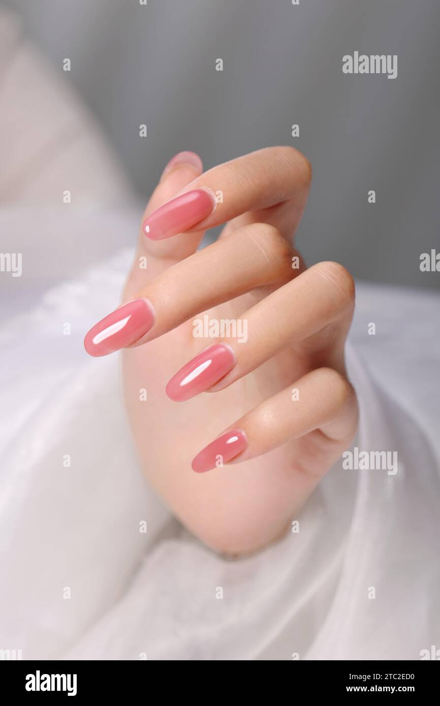 Image of beautiful women's hands trying on cosmetics, beautiful hands ...