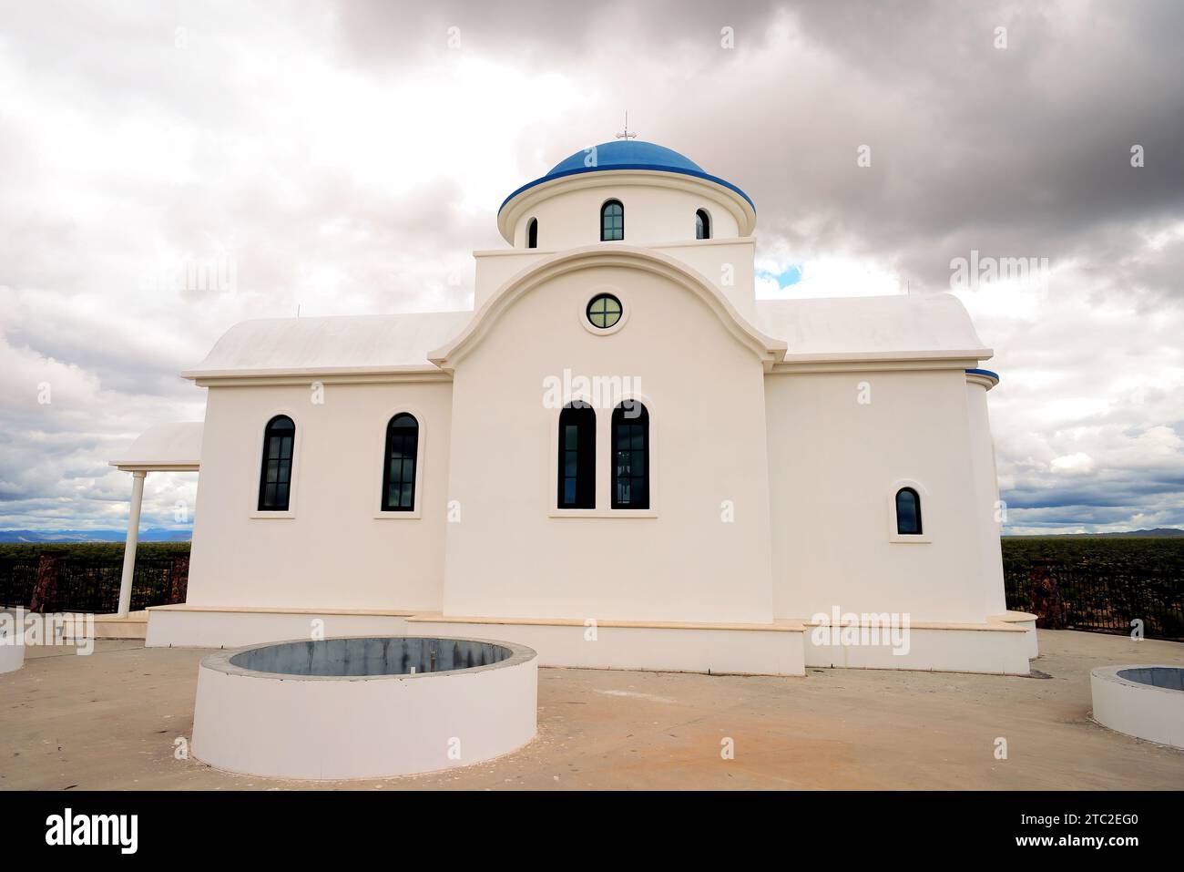 Greek orthodox chapel at St. Anthony's monastery in Arizona Stock Photo ...