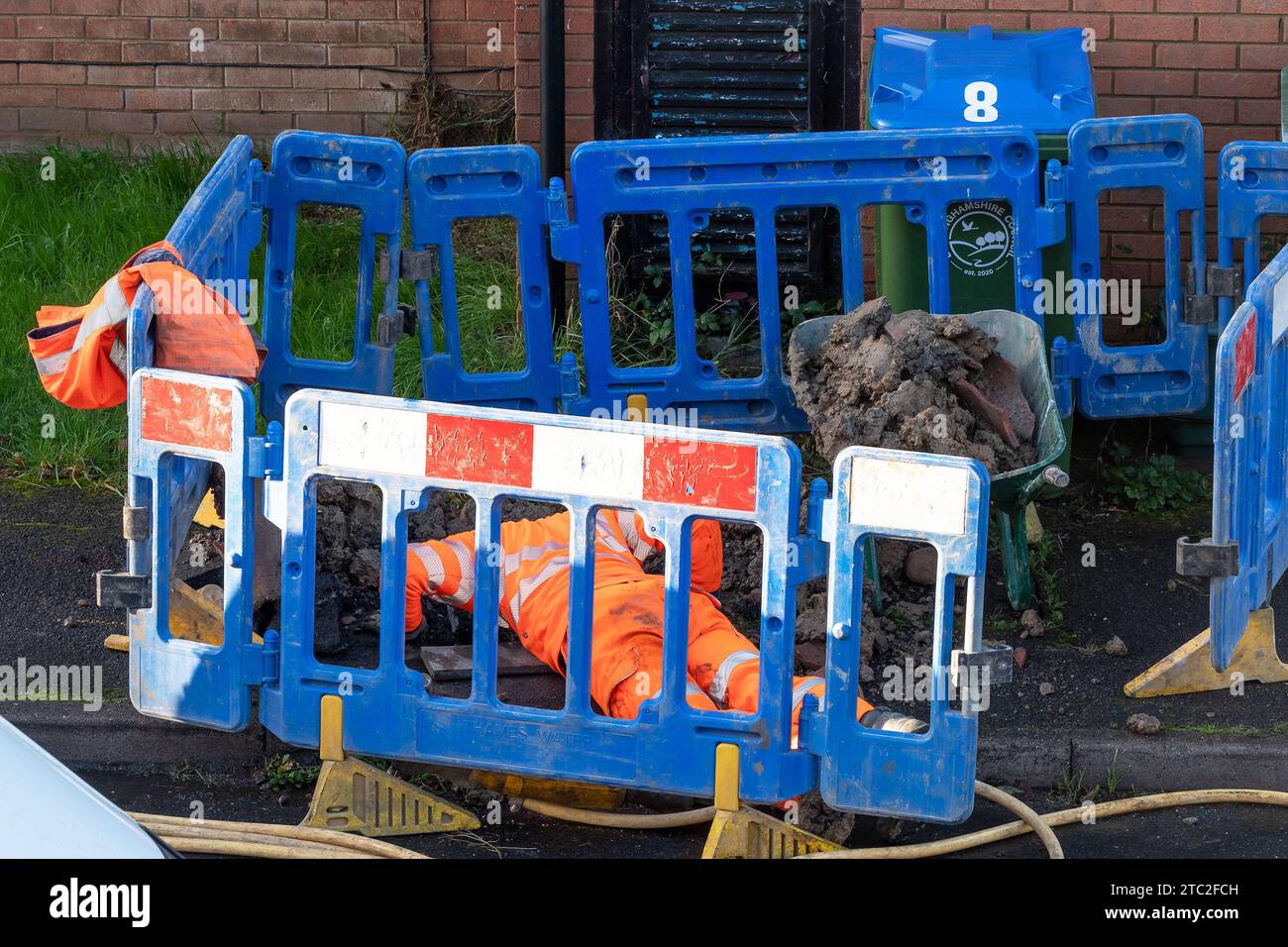 Smart water meter installation hi-res stock photography and images - Alamy
