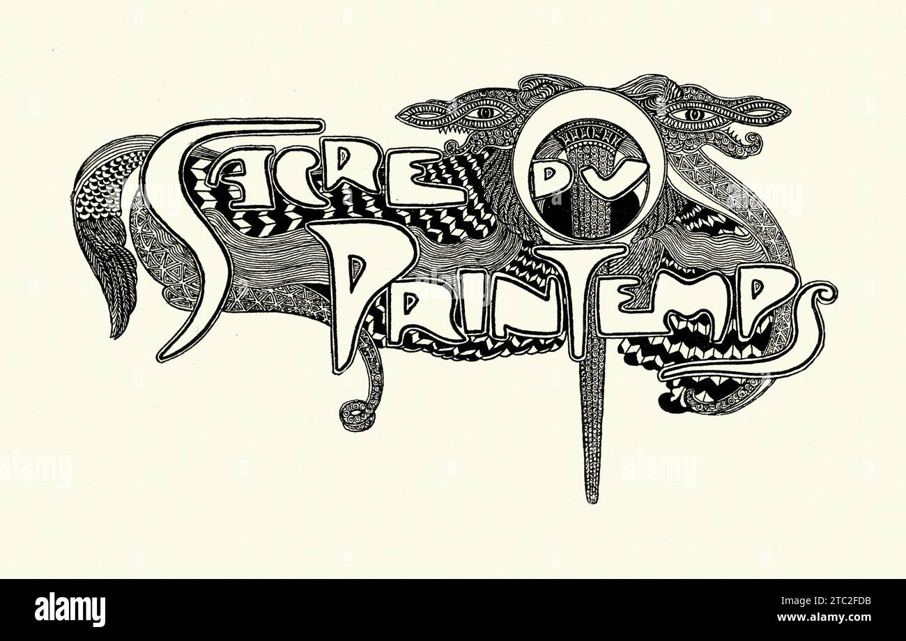 Title for The Rite of Spring, Le Sacre du printemps, a ballet and ...