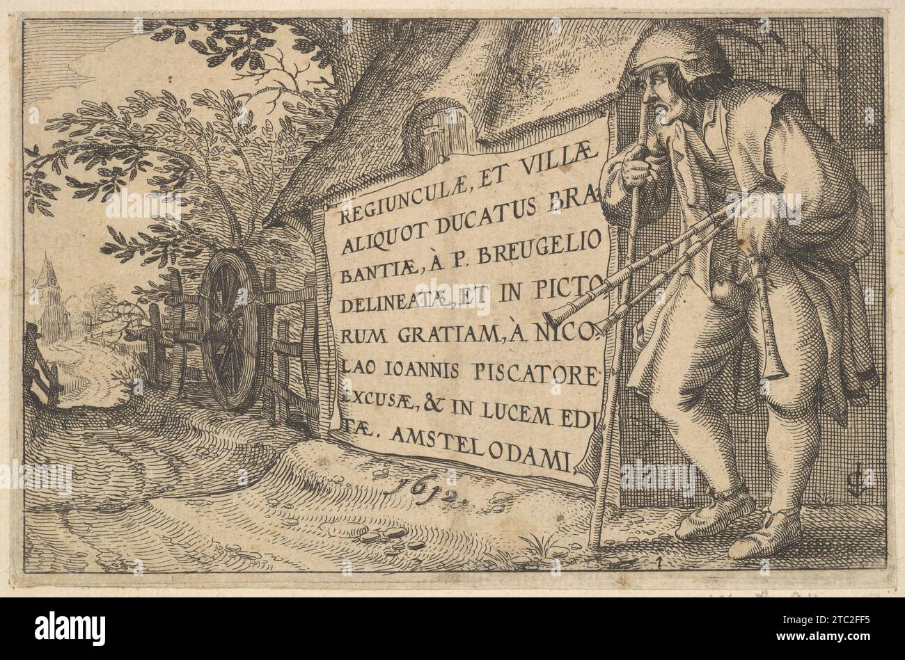 Titleplate to "Regiunculae et Villae Aliquot Ducatus Brabantiae" 1933 ...