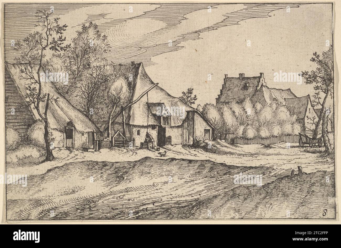 Farms in a Village from Regiunculae et Villae Aliquot Ducatus ...
