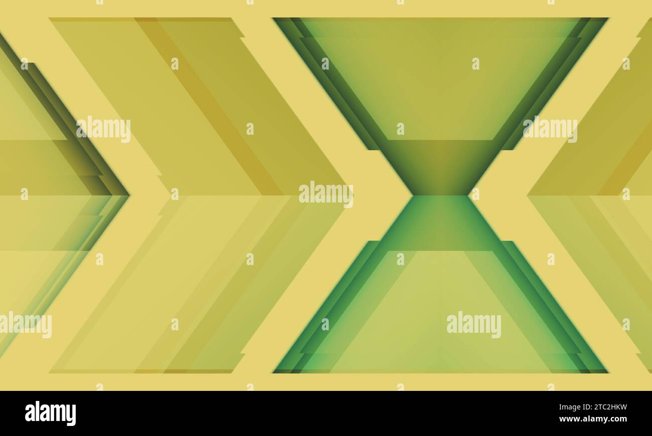 Abstract olive color and green arrows futuristic technology military ...