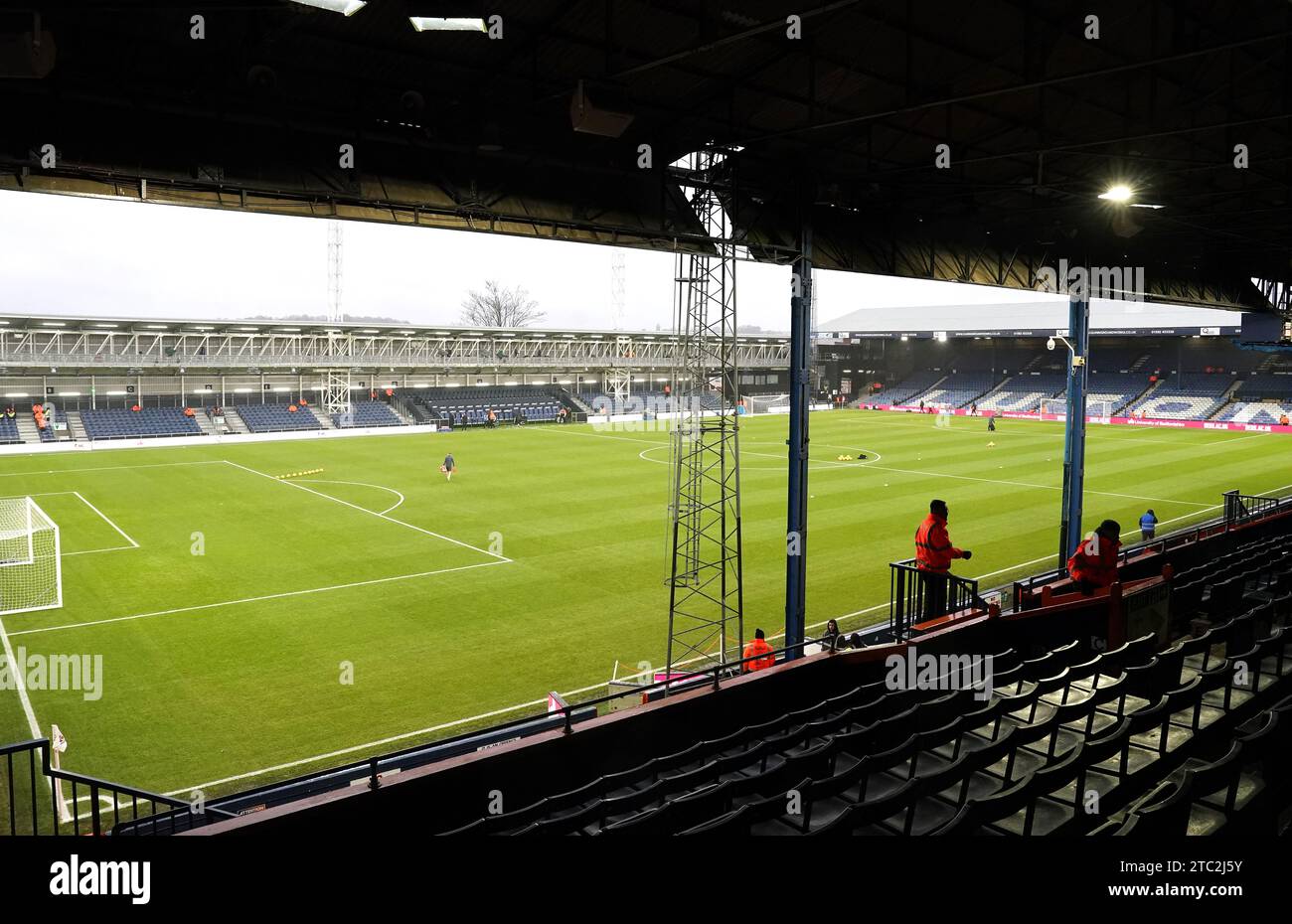 General view from inside the stadium before the Premier League match at ...