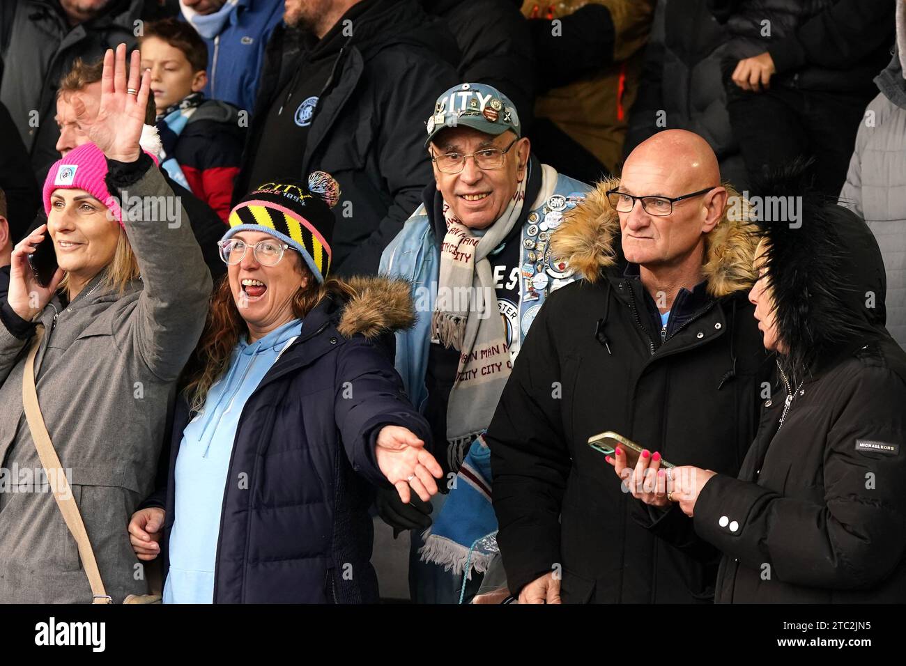 A Manchester City fan that had a sign saying 'One Man City Ticket ...